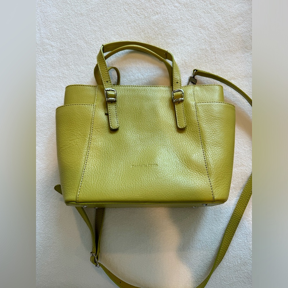Daniella Ortiz Chartreuse Hand & Shoulder Bag - Gem